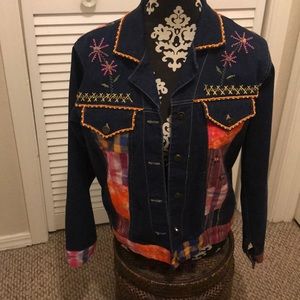Faith | Jackets & Coats | Faith Painted Jacket | Poshmark